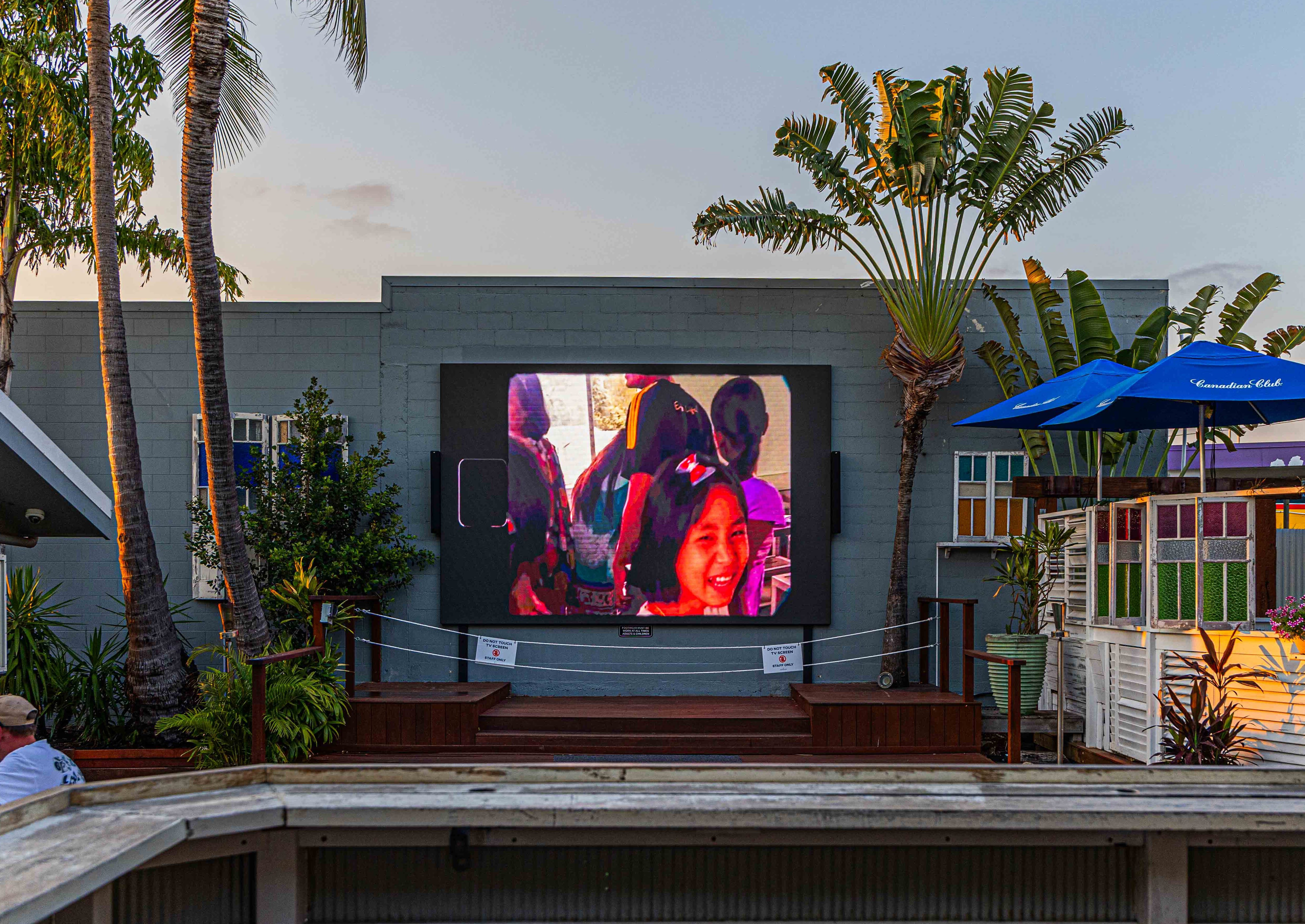 Bowen's Biggest Outdoor Screen - Grand View Hotel